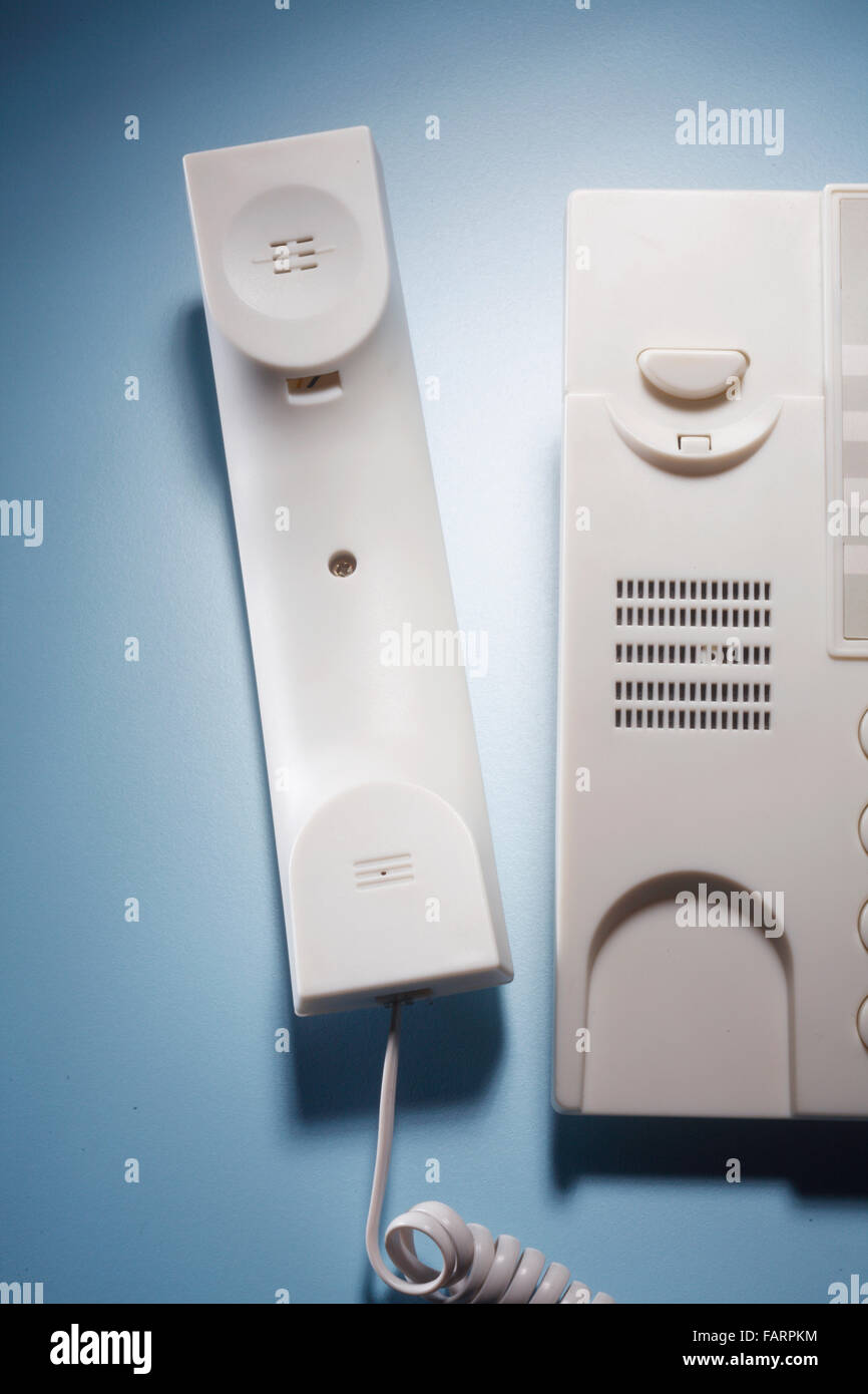 Corded phone hi-res stock photography and images - Alamy