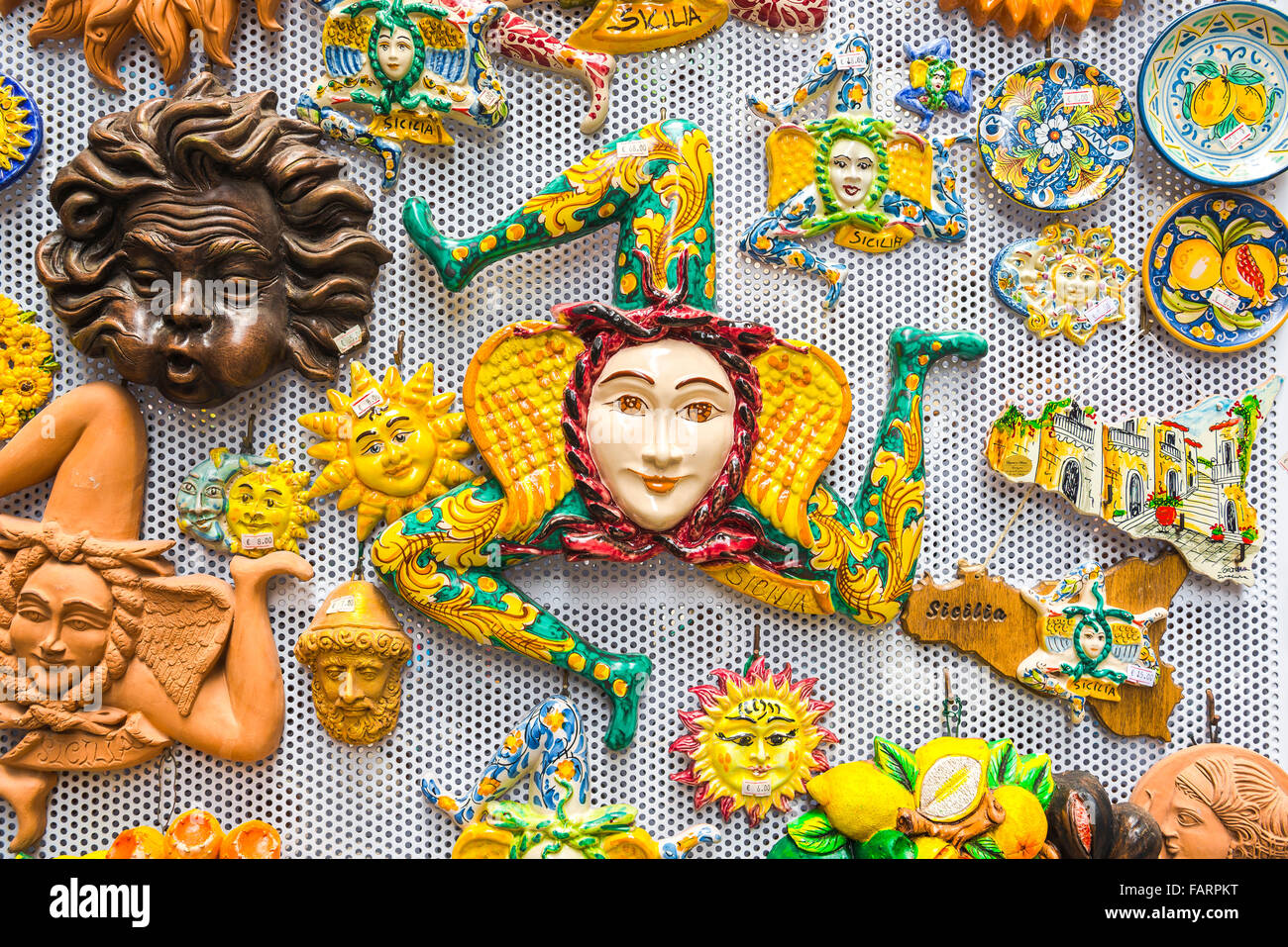 Trinacria Sicily, a three-legged trinacria - the national symbol of ...