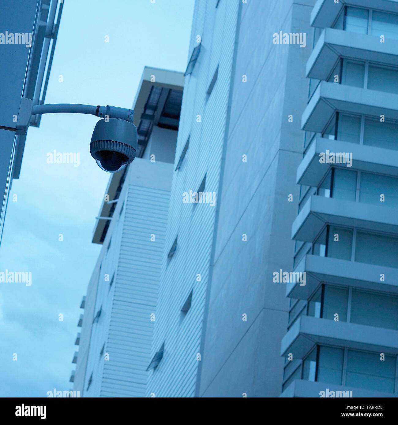 stock image of Dome type CCTV camera Stock Photo - Alamy