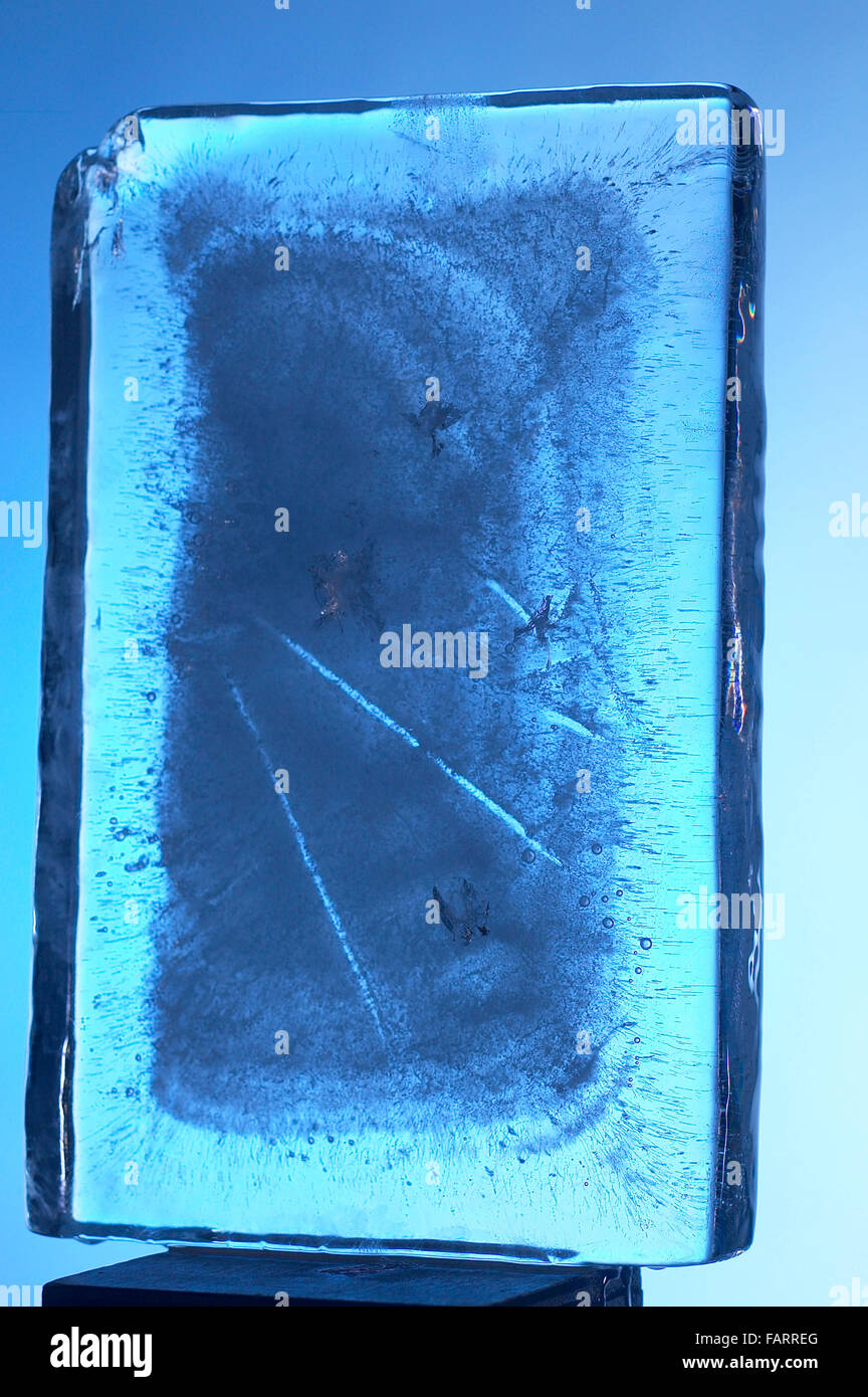 stock image of the ice texture and shape Stock Photo - Alamy