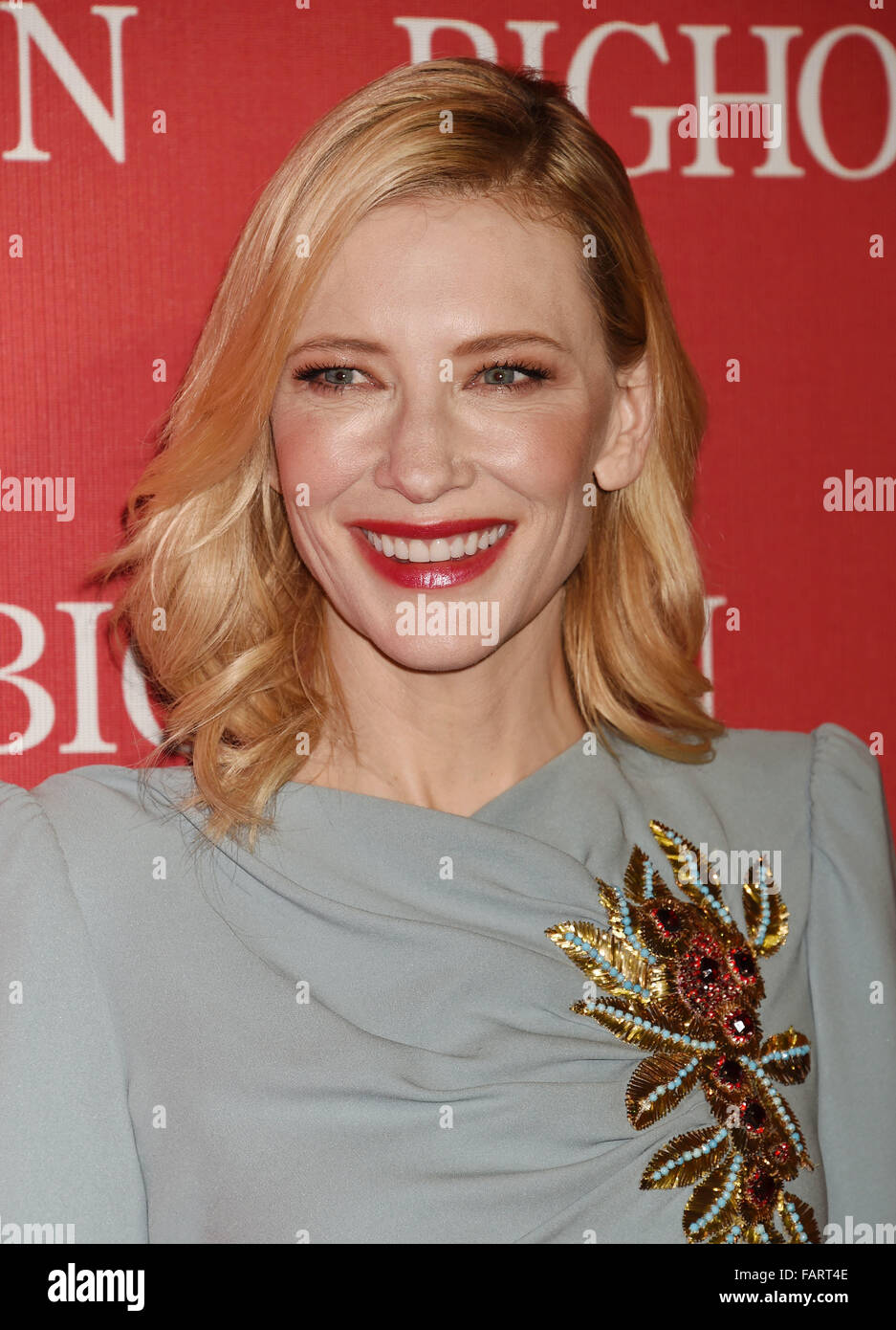 CATE BLANCHETT Australian film actress in January 2016. Photo Jeffrey ...