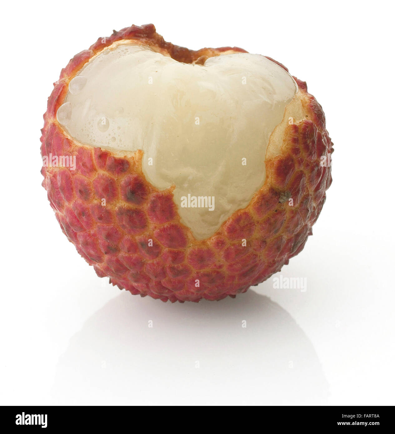 stock image of the lychee Stock Photo - Alamy