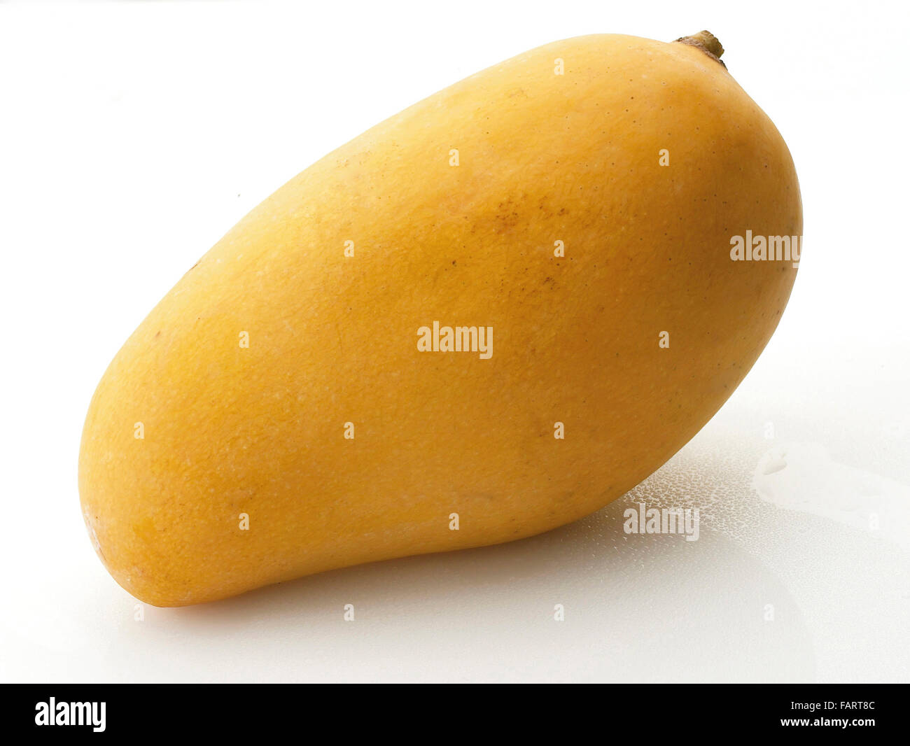 stock image of the mango isolated white Stock Photo - Alamy
