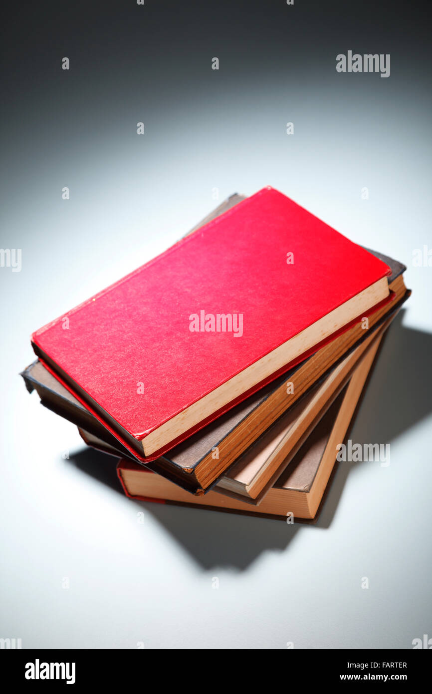 stock image of the stack of book Stock Photo - Alamy