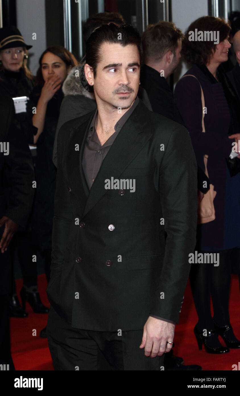 London. UK. Colin Farrell at the UK premiere of 'A New York Winter's ...
