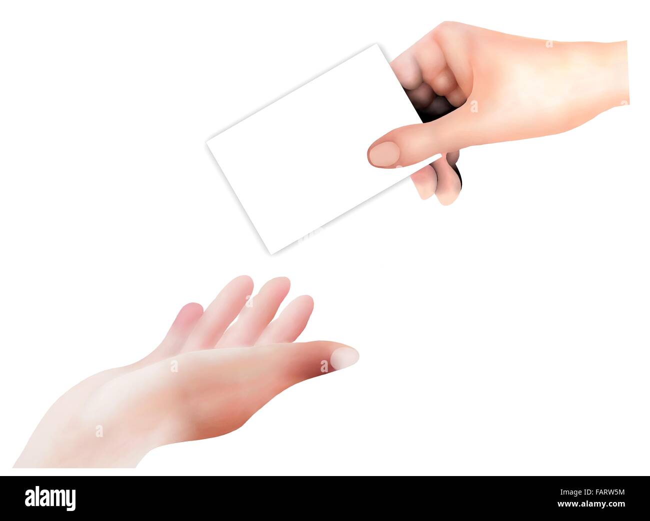 Cartoon man reaching out hand hi-res stock photography and images - Alamy