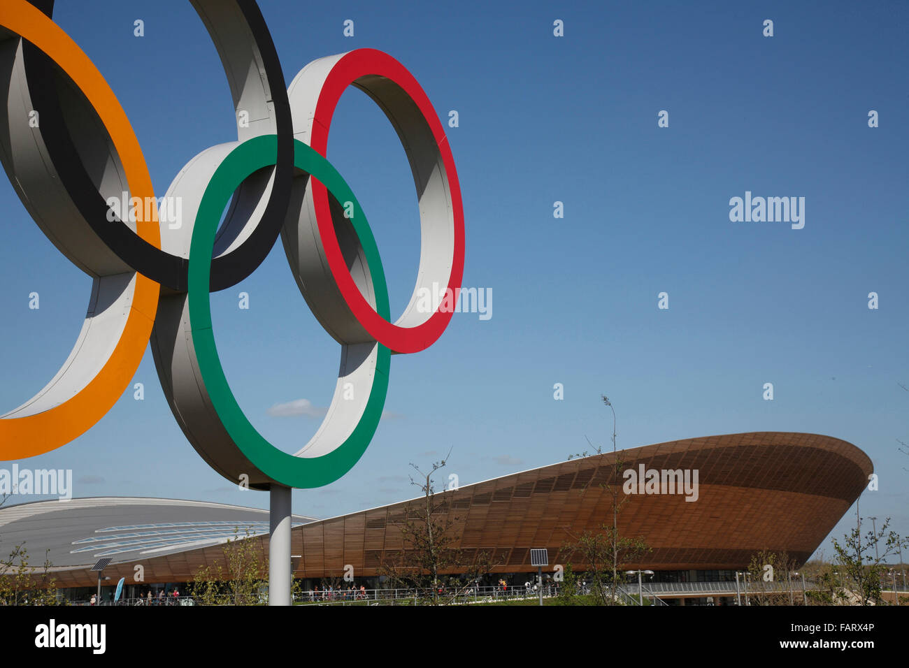 Olympic velodrome london exterior hi-res stock photography and images ...
