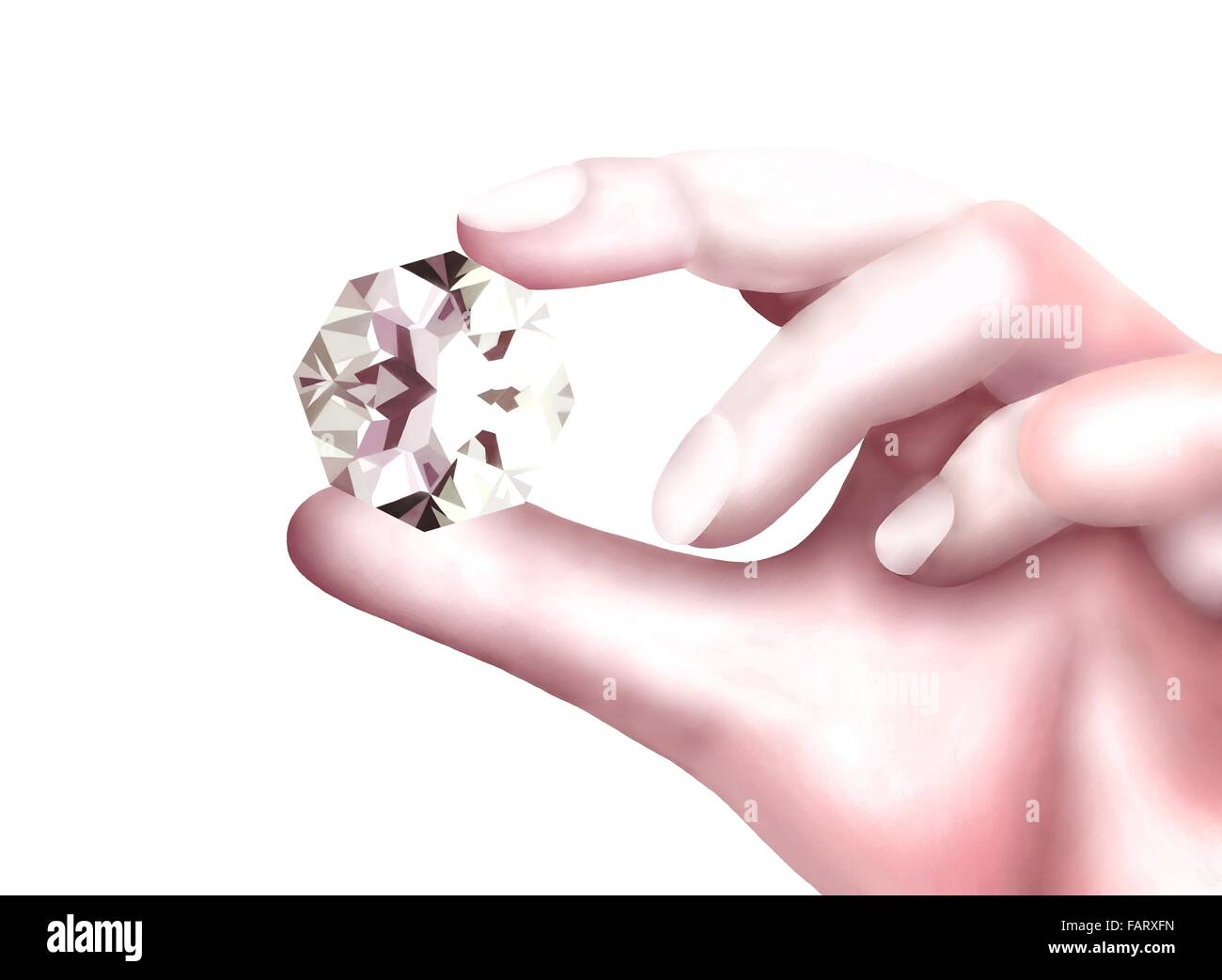 Jeweler inspecting diamond hi-res stock photography and images - Alamy