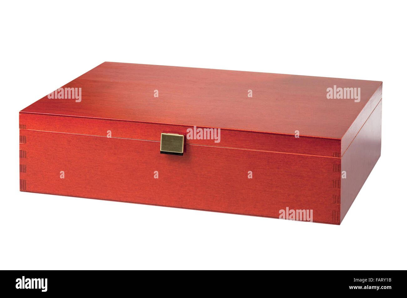 wooden board game box isolated on a white background Stock Photo - Alamy