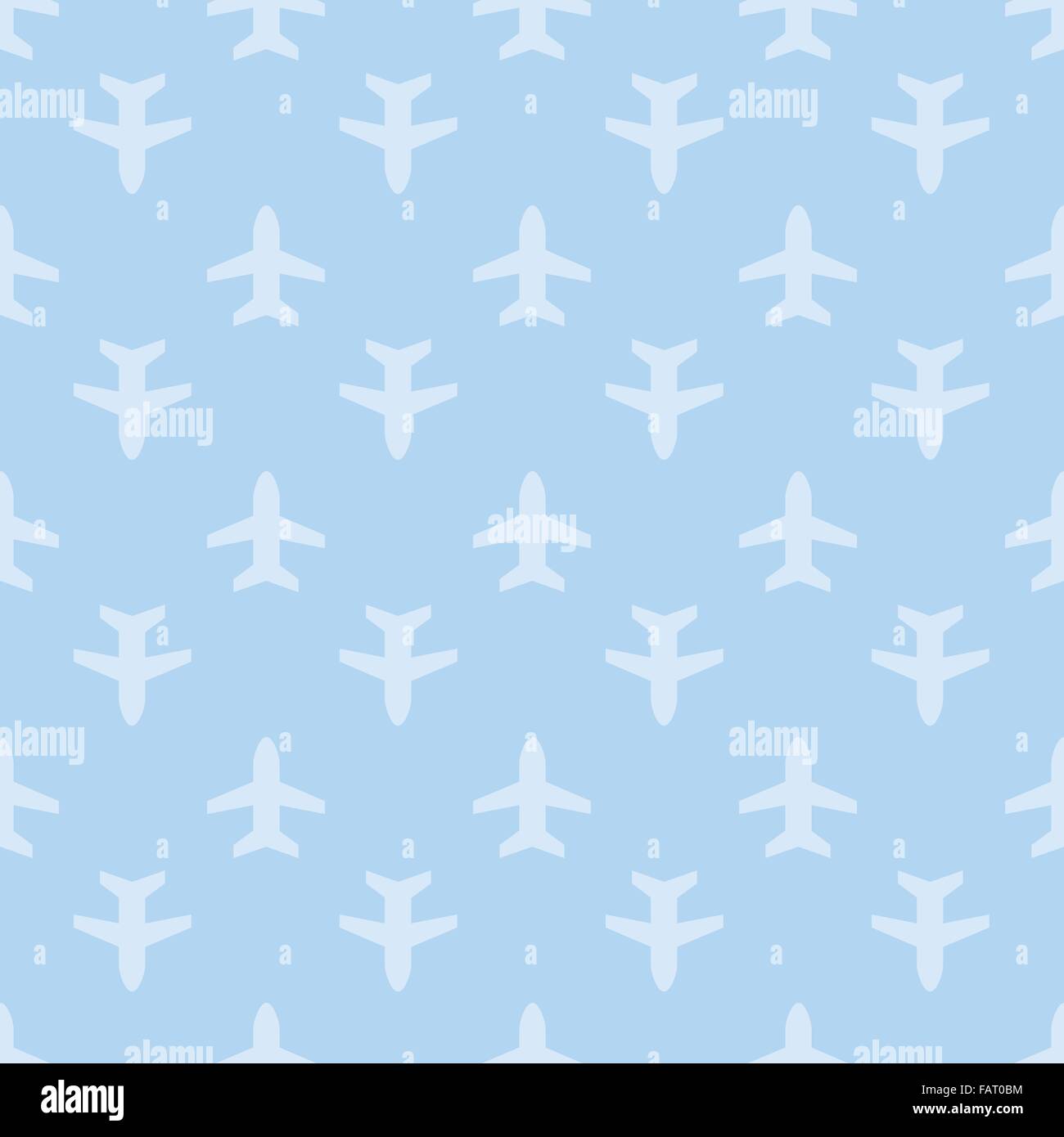 Blue seamless aircraft art background Stock Vector Image & Art - Alamy