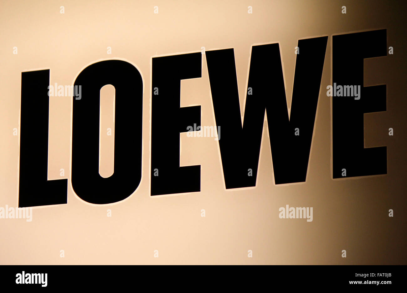 Markenname: "Loewe", Berlin Stock Photo - Alamy