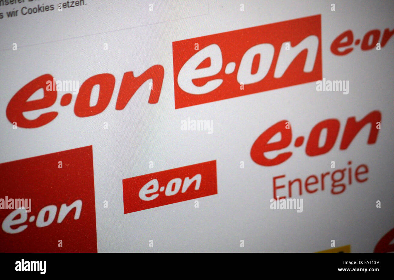 Eon logo hi-res stock photography and images - Alamy