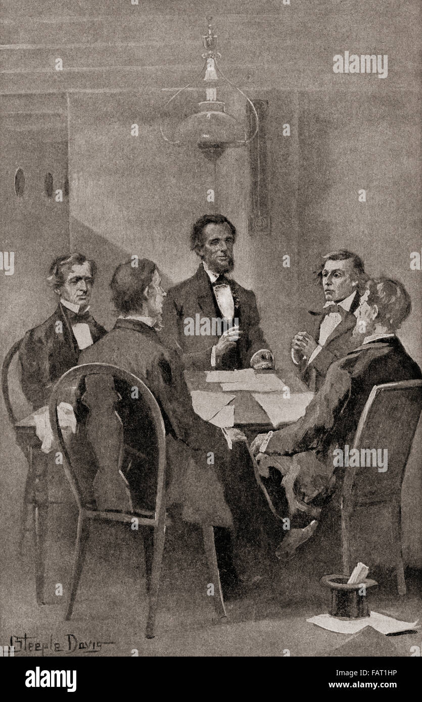 Confederate secretary of war in 1865 hi-res stock photography and ...