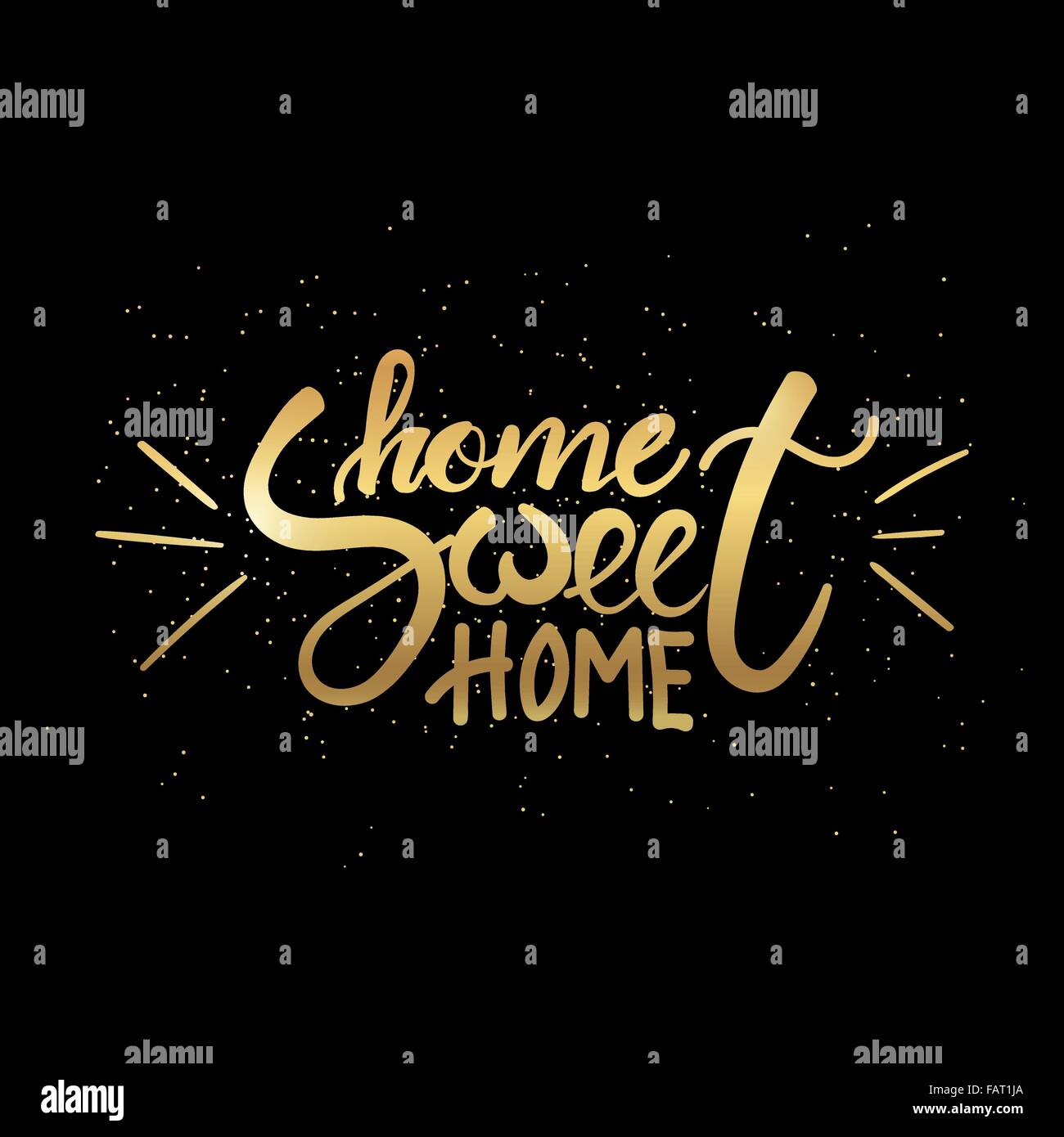 Handwriting text home sweet hi-res stock photography and images - Alamy