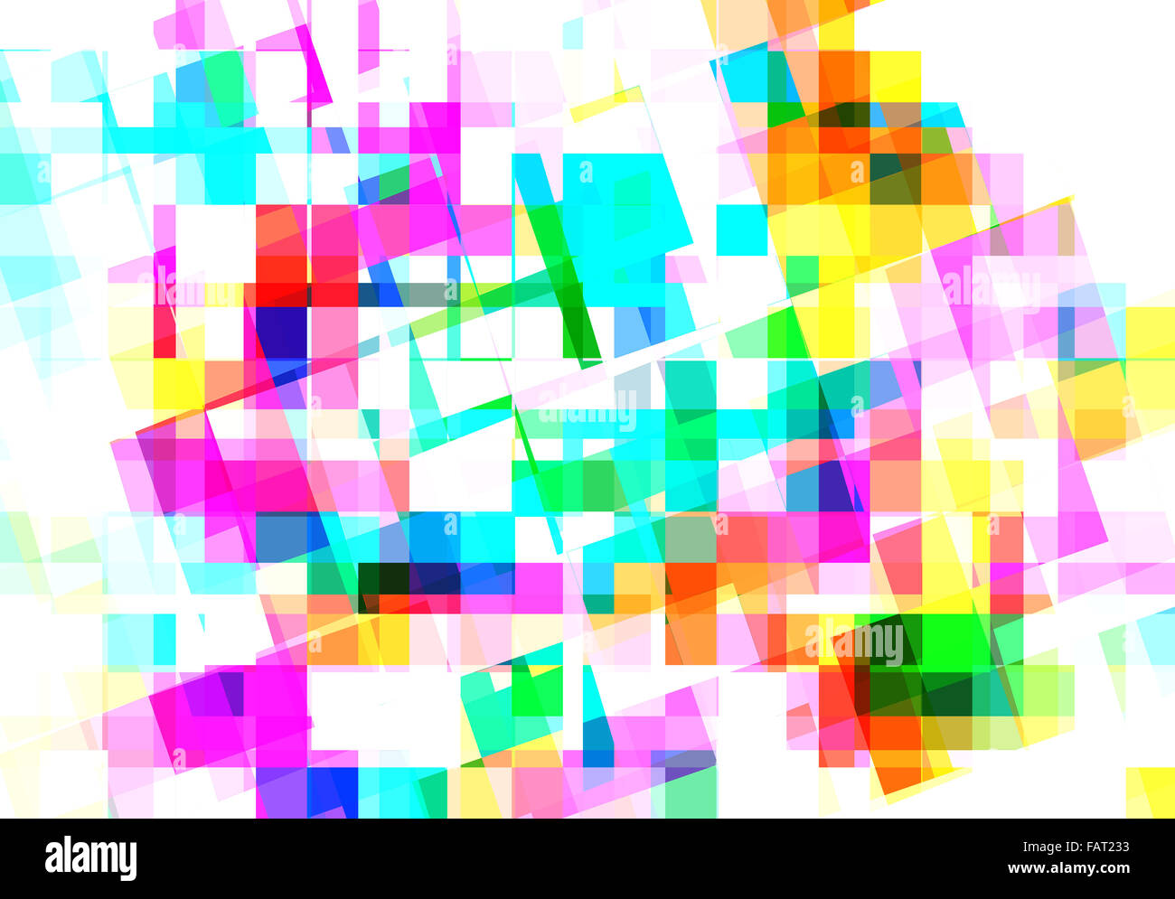 abstract multicolor background with crystal pattern Stock Photo - Alamy