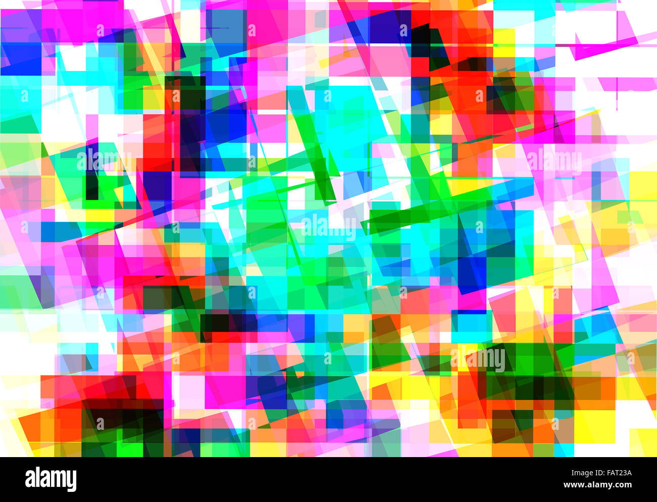 abstract multicolor background with crystal pattern Stock Photo - Alamy