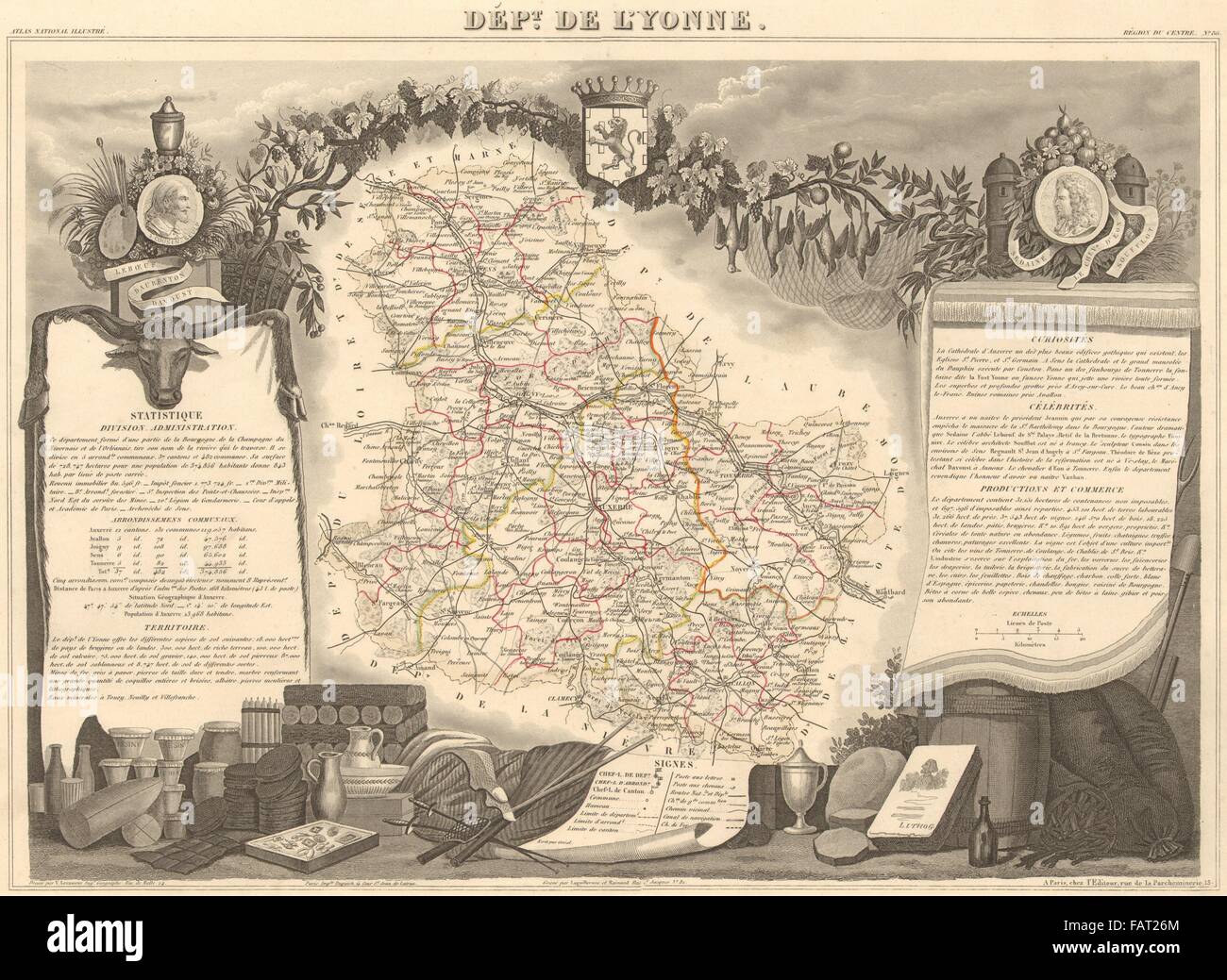 Map yonne france High Resolution Stock Photography and Images - Alamy