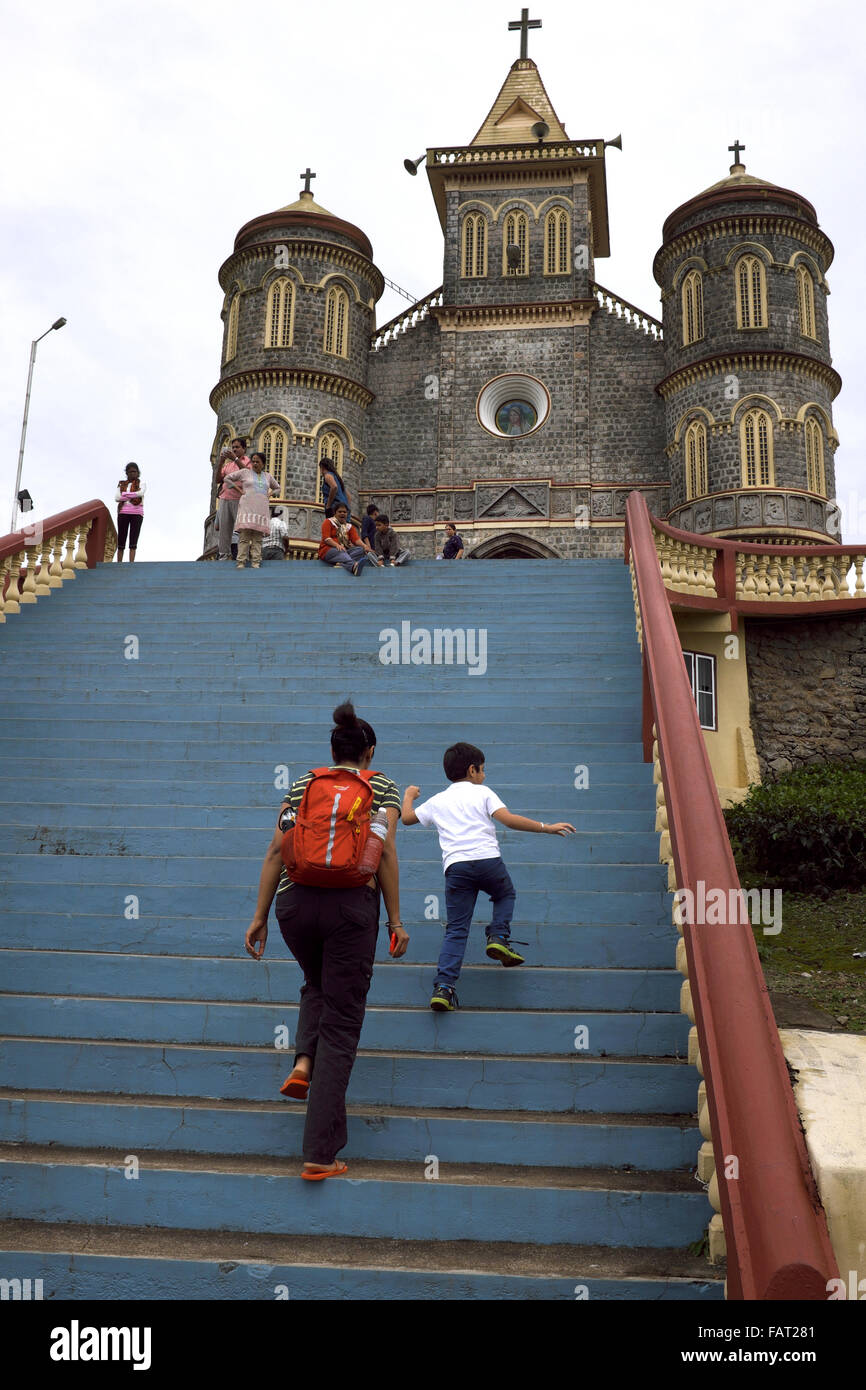 Pattumala Matha church, Kerala, India Stock Photo - Alamy