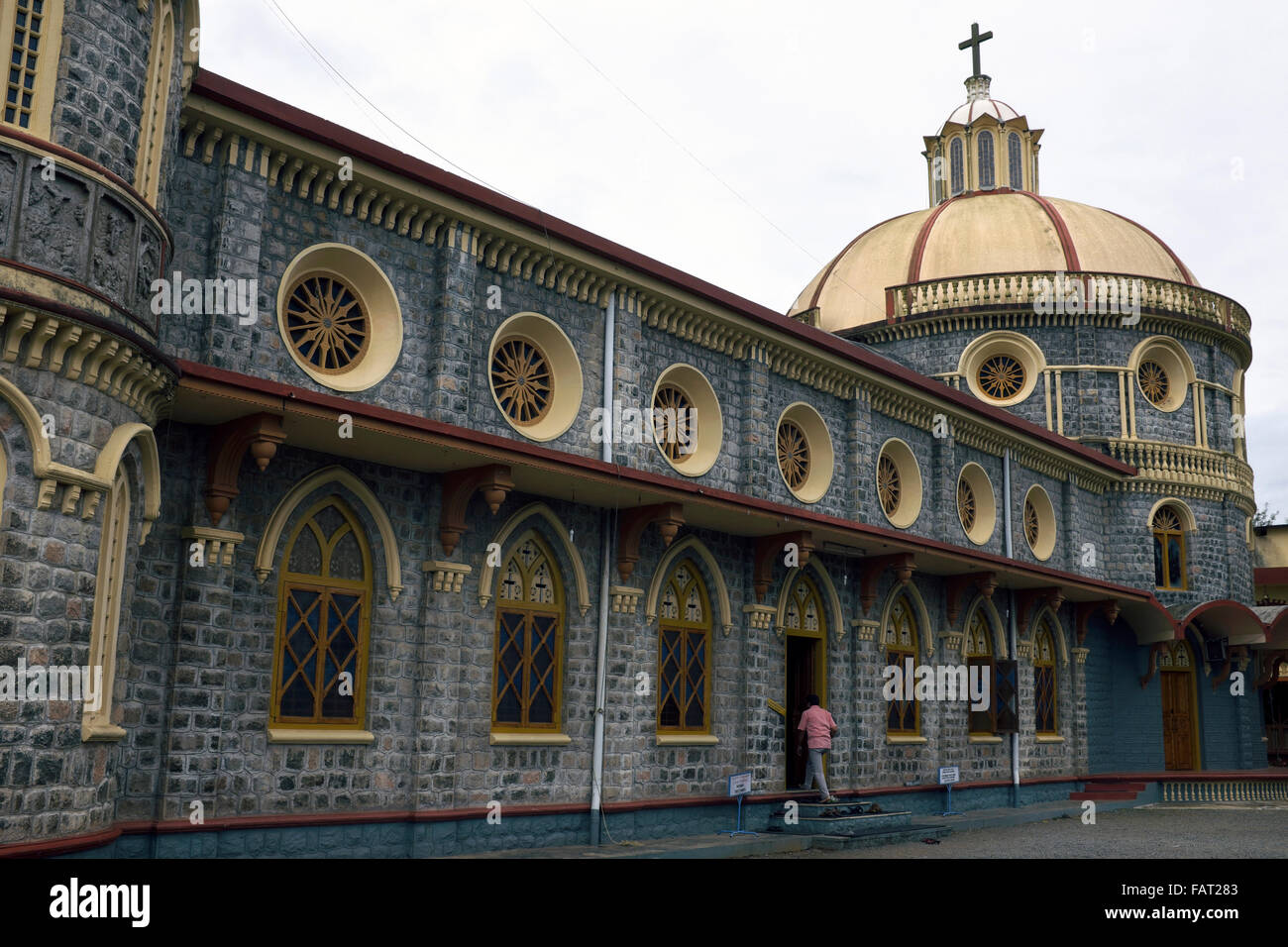 Pattumala Matha church, Kerala, India Stock Photo - Alamy