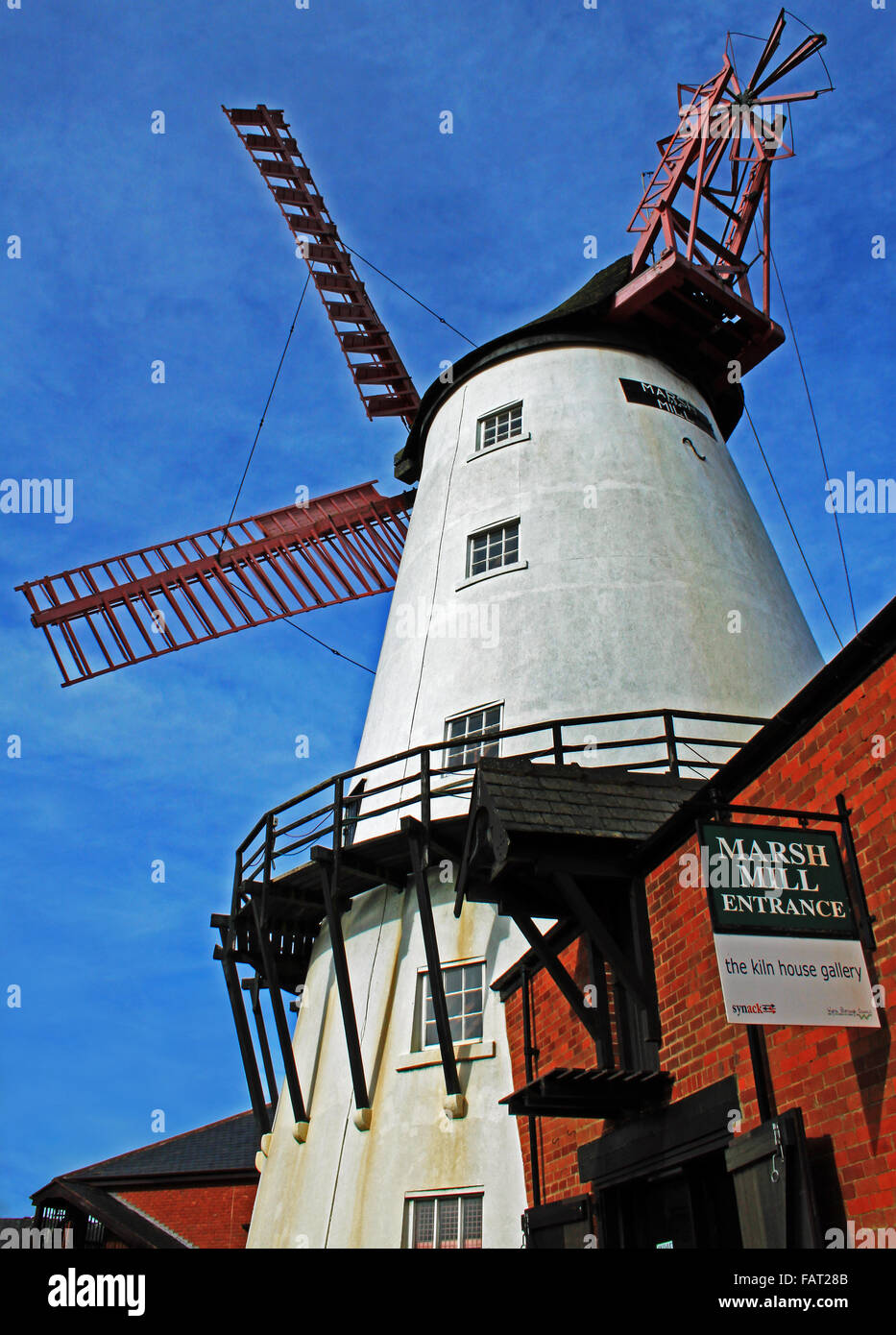 entrance to the historic windmill from the alleyway Stock Photo - Alamy