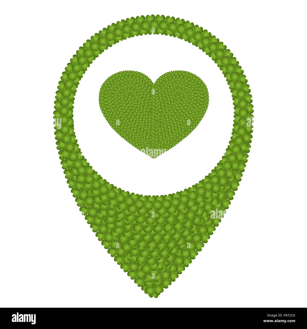 Map of shamrock hi-res stock photography and images - Alamy