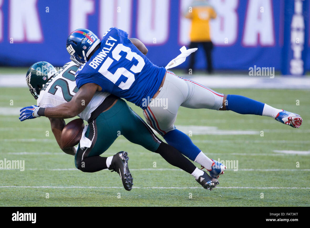 East Rutherford, New Jersey, USA. 3rd Jan, 2016. Philadelphia Eagles ...