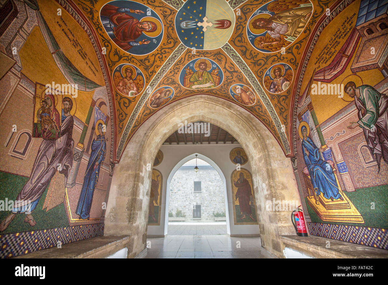 Cyprus, Kykkos Monastery and Museum Stock Photo - Alamy