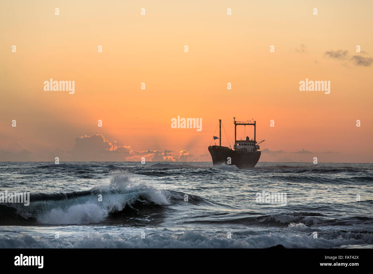 Wreck cargo ship hi-res stock photography and images - Alamy