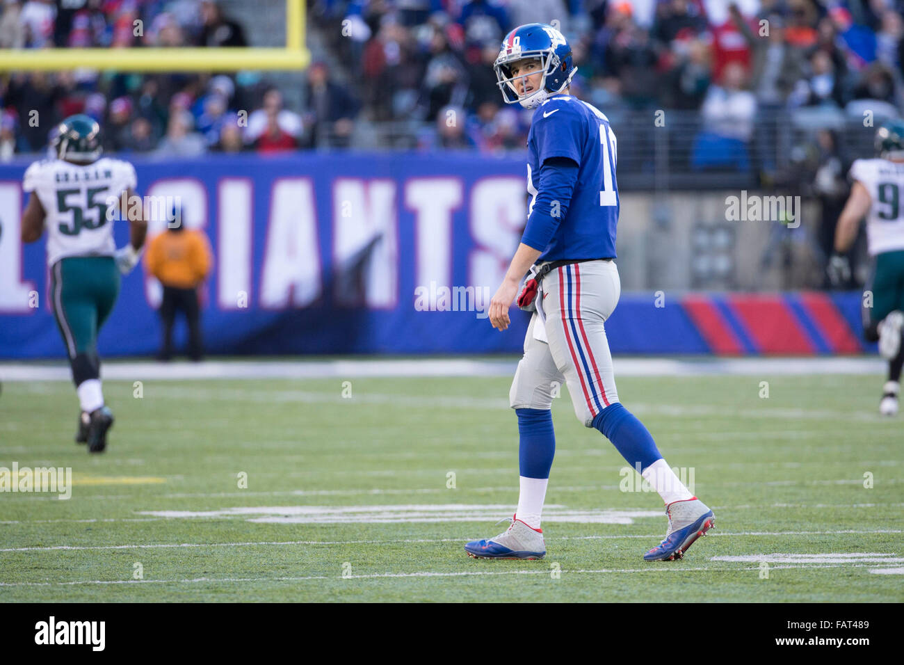 East Rutherford, New Jersey, USA. 3rd Jan, 2016. New York Giants ...