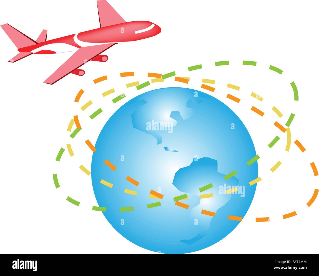 Global Transportation, Airplane Travel Around The Globe to ...