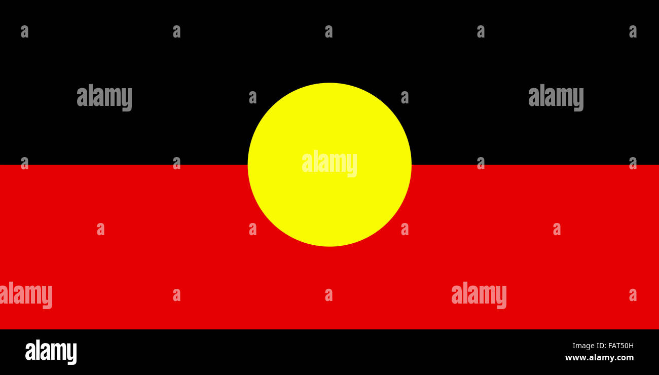 Flag of aboriginal people hi-res stock photography and images - Alamy