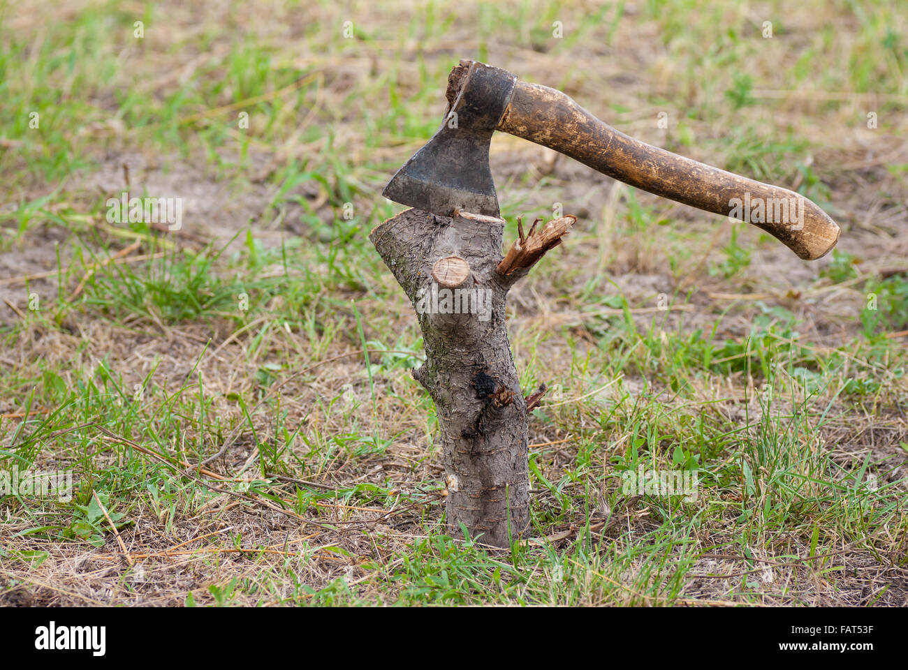 Old axe hi-res stock photography and images - Alamy