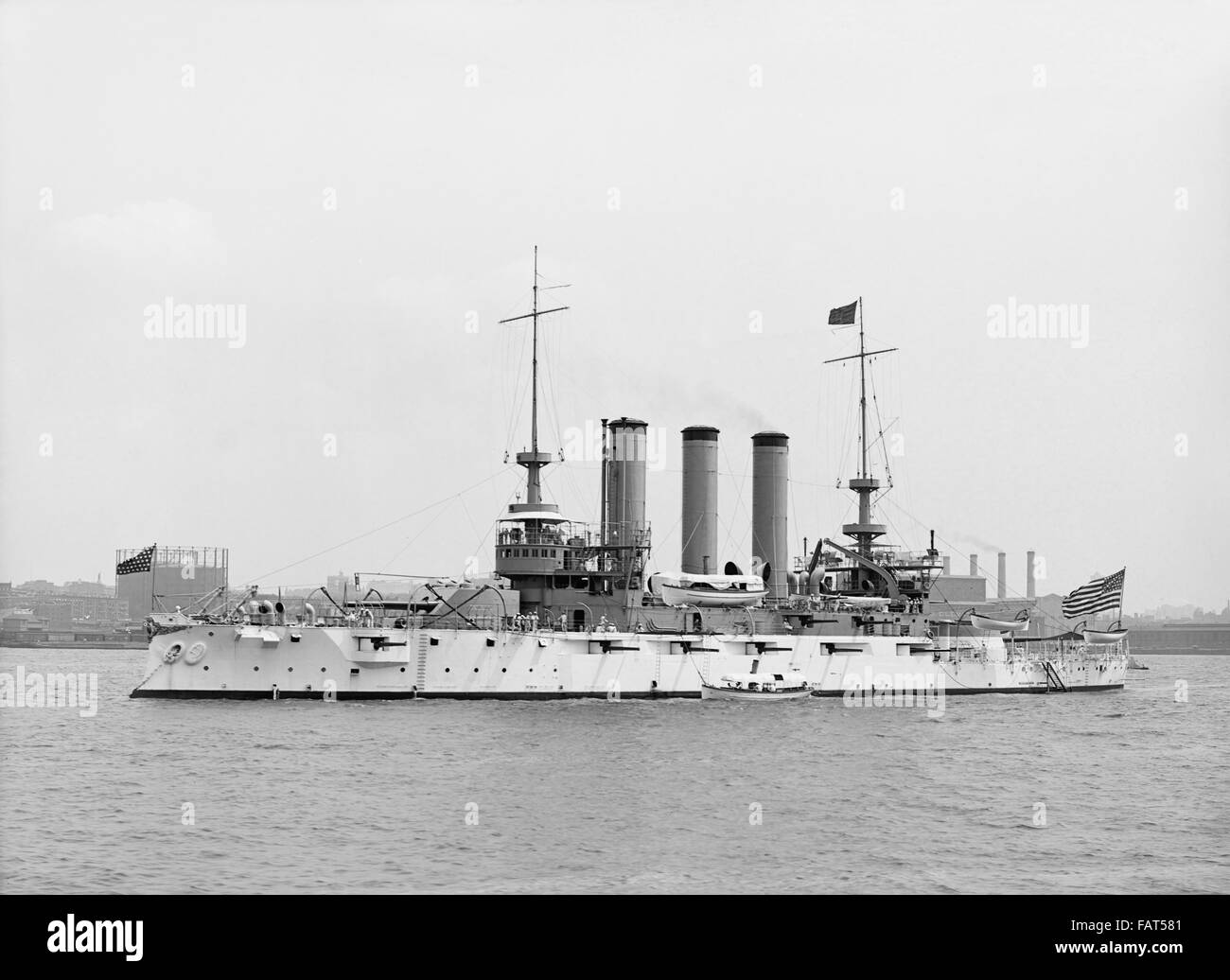 Battleship uss maine hi-res stock photography and images - Alamy