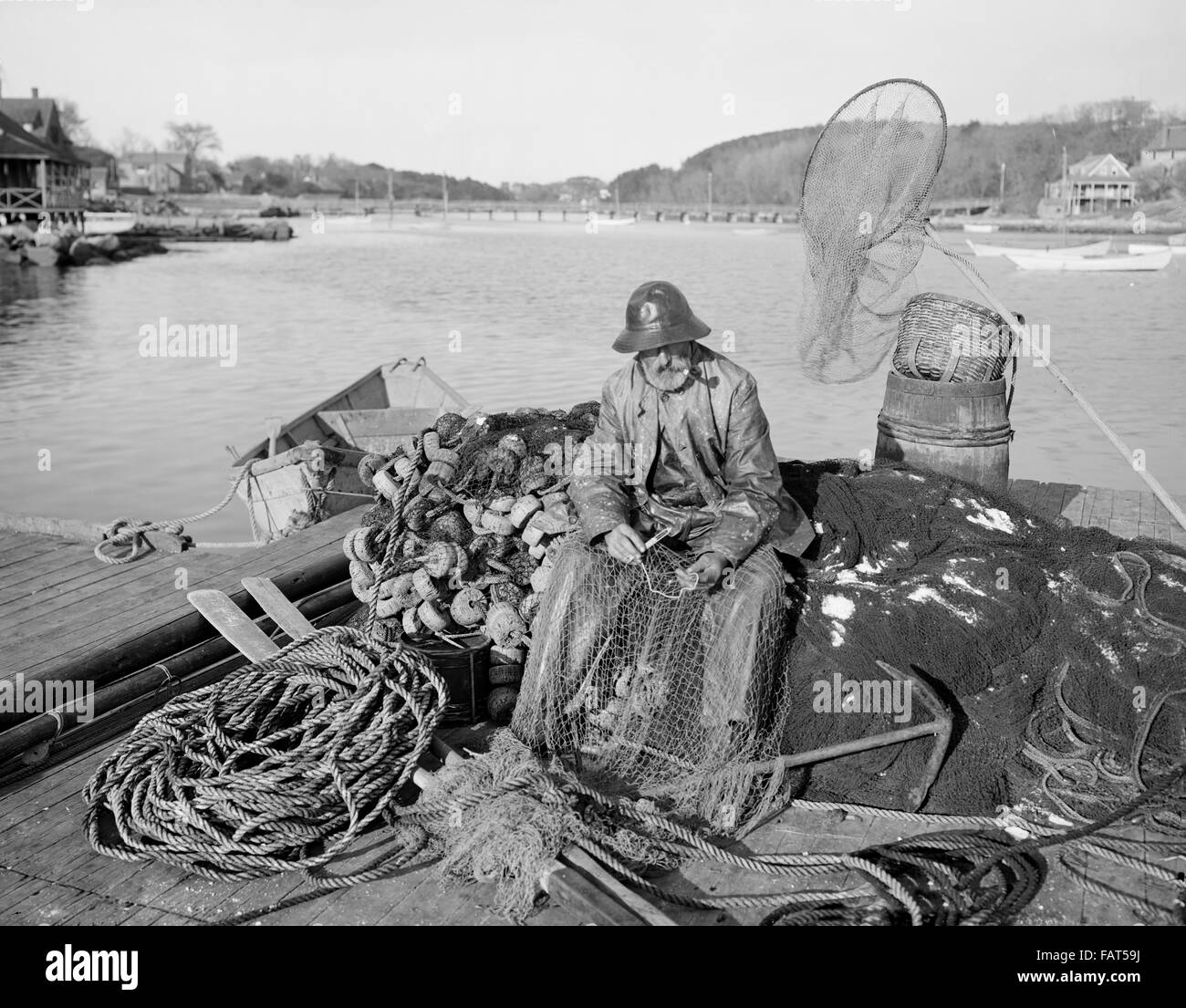 1900s fishing industry hi-res stock photography and images - Alamy