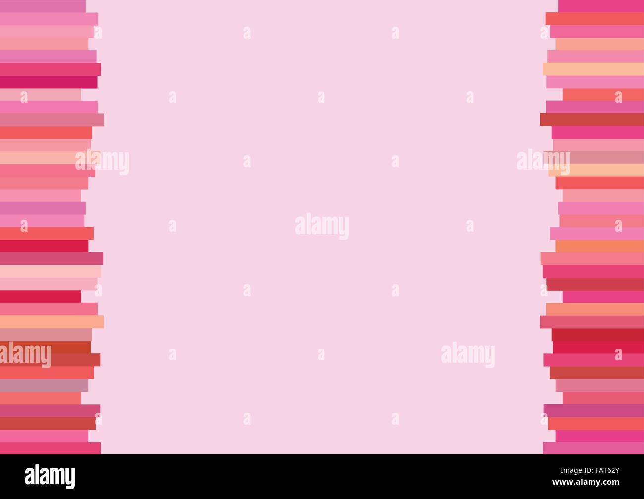 An Illustration of Multi Shade of Horizontal Pink Lines Modern ...