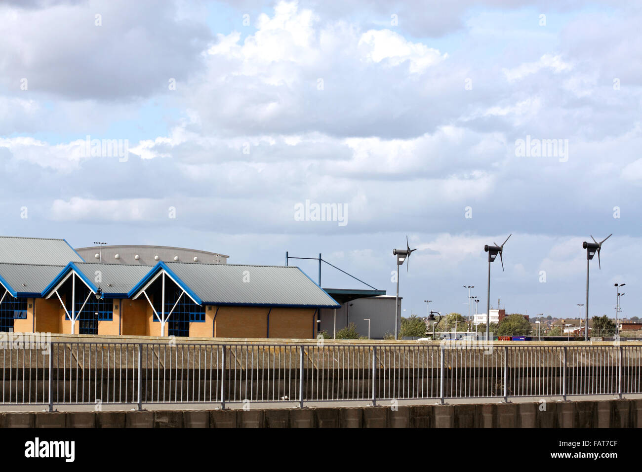 Modern store center exterior - Essex UK Stock Photo - Alamy