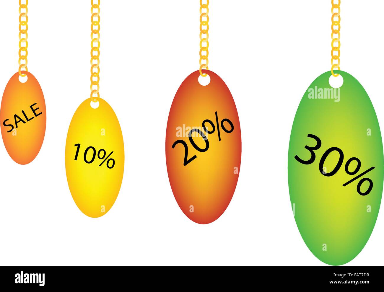 Hanging colours Stock Vector Images - Alamy