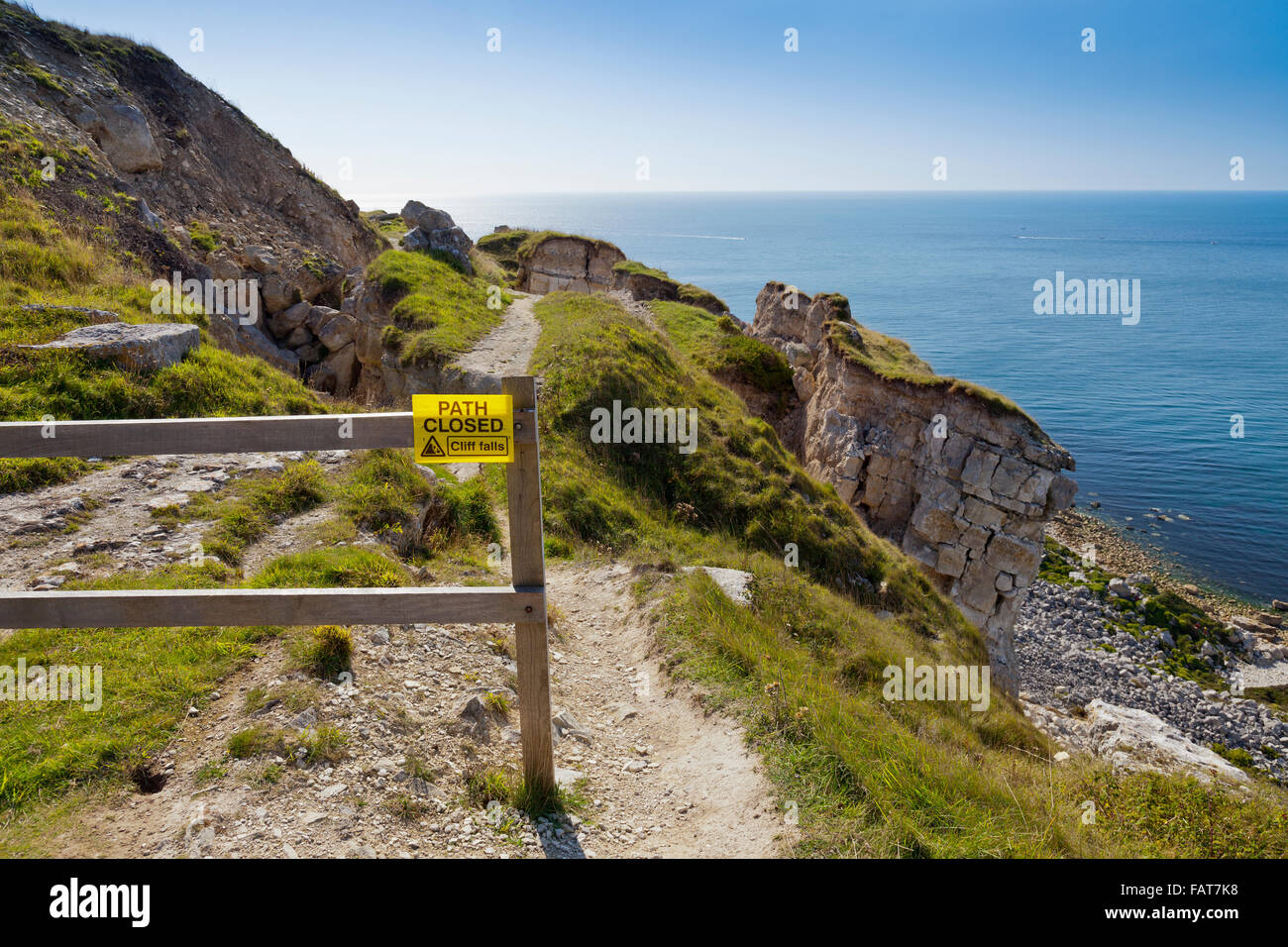 Isle of portland dorset footpath hi-res stock photography and images ...