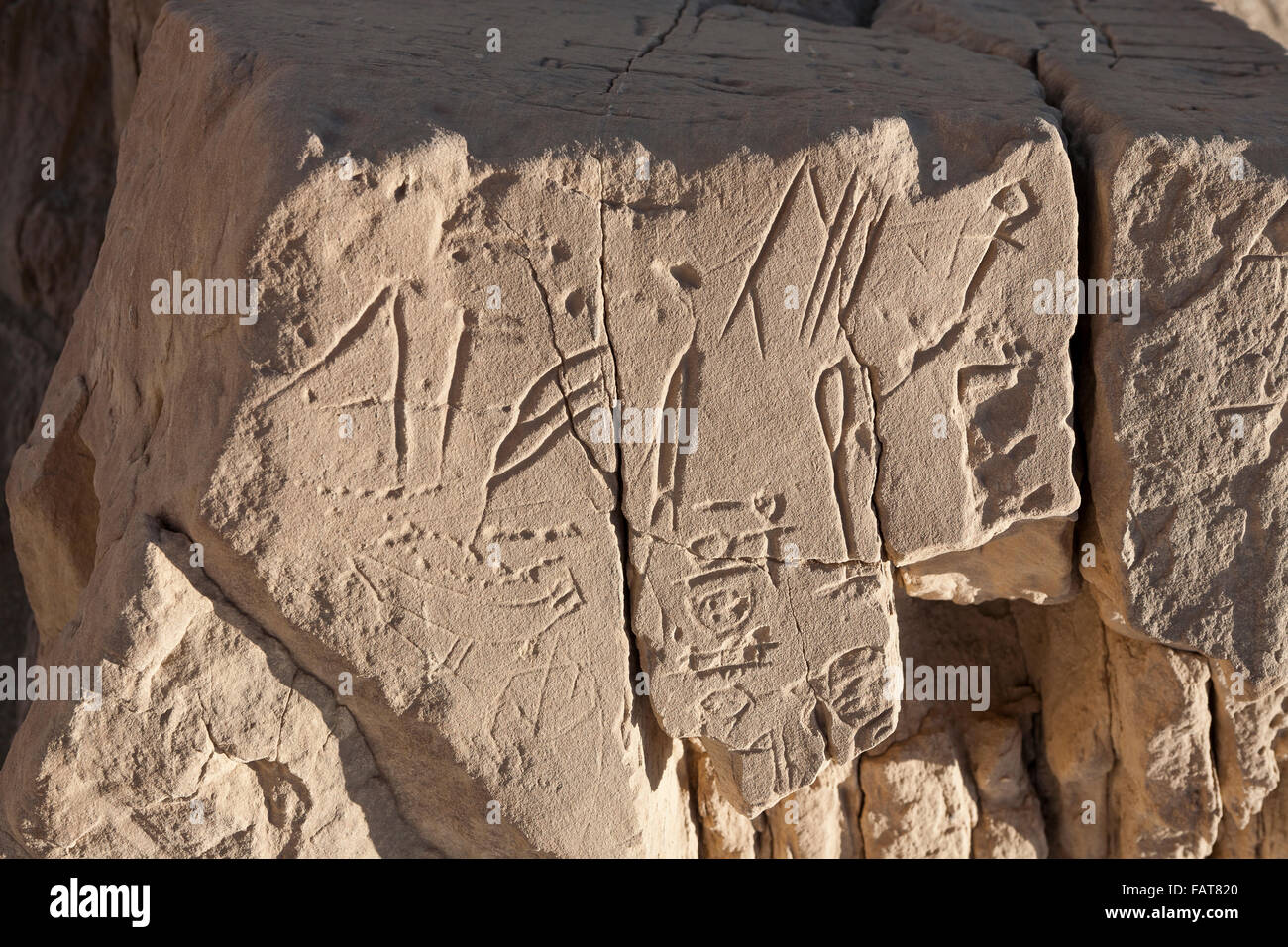 Ancient nekheb in the eastern desert upper egypt hi-res stock ...