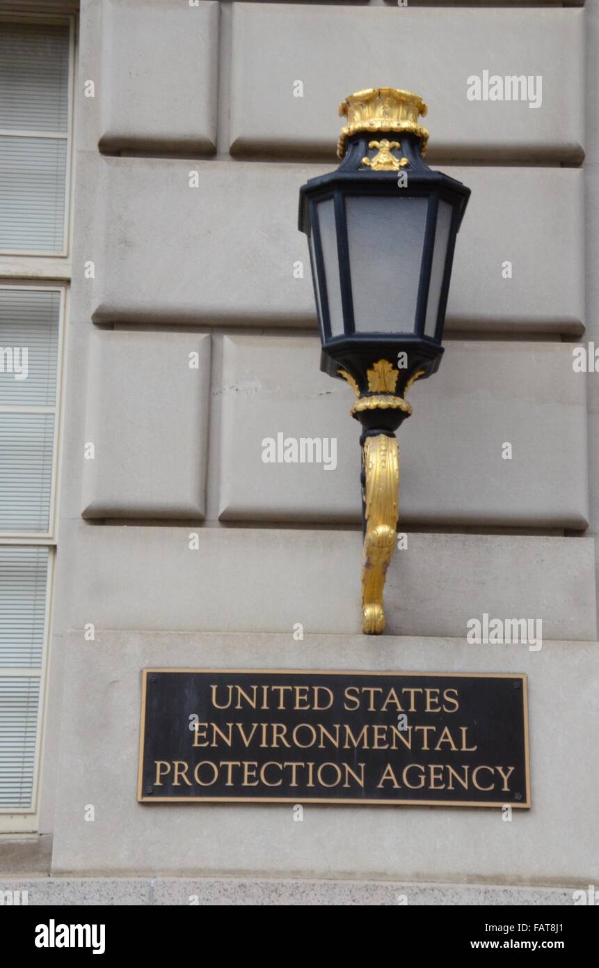 united states environmental protection agency building sign washington ...