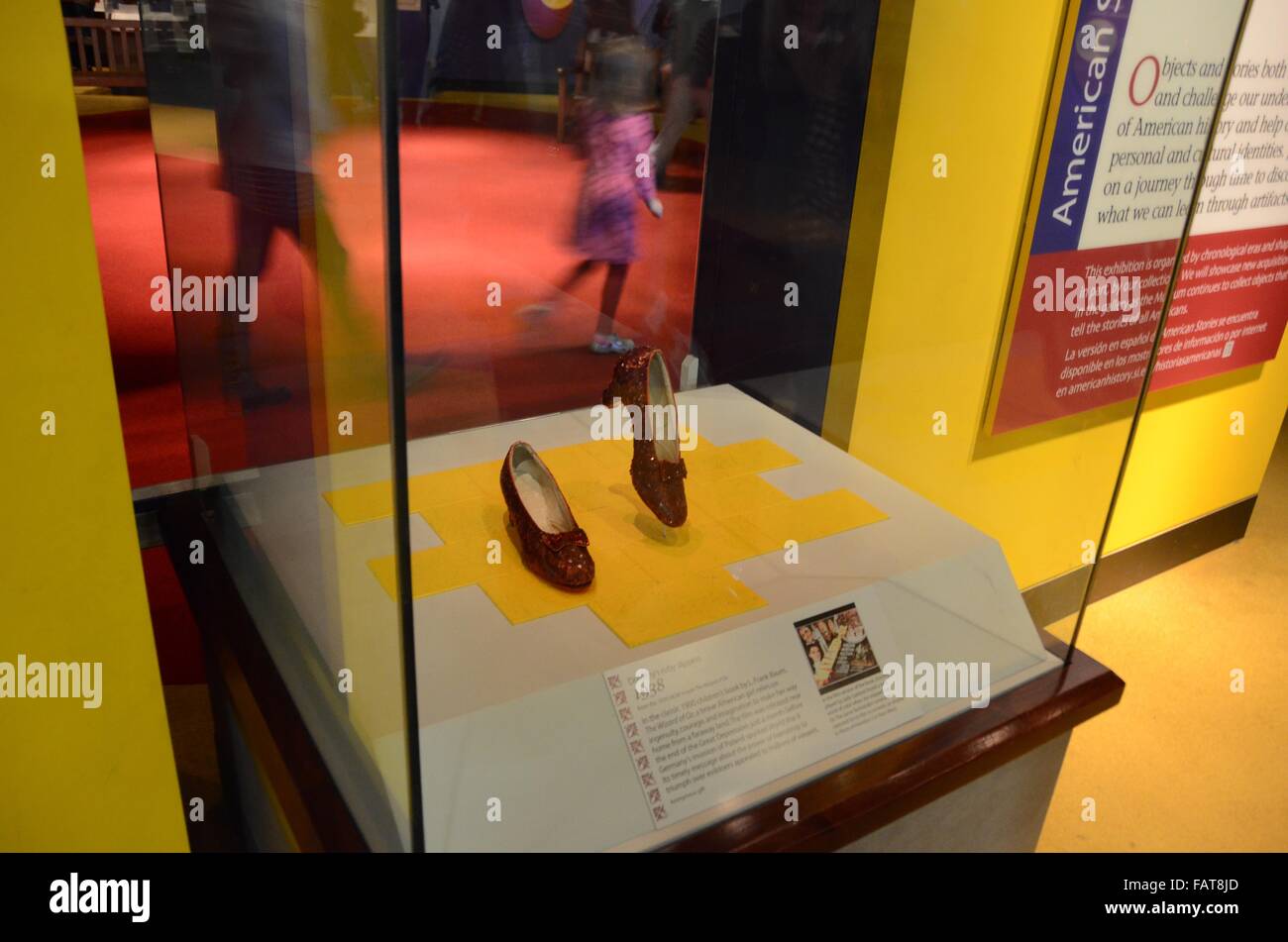 Ruby slippers national museum hi-res stock photography and images - Alamy