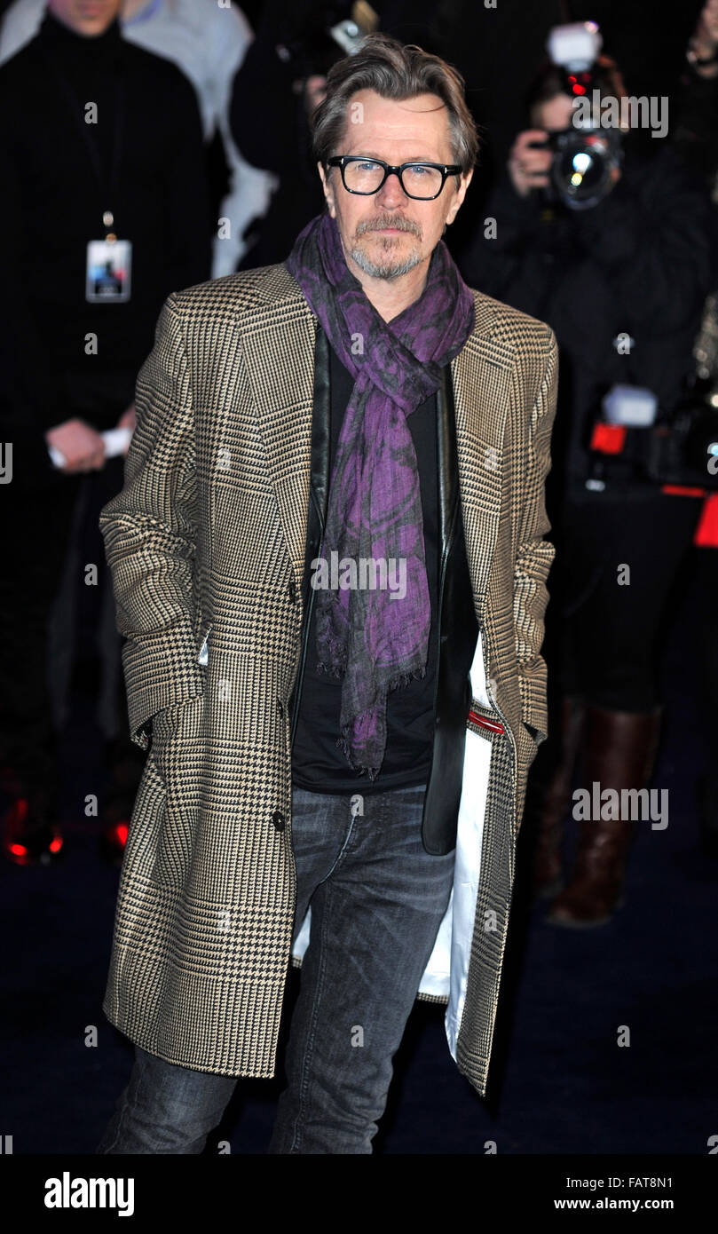 London, UK. Gary Oldman at The World Premiere of 'Robocop' at BFI IMAX ...