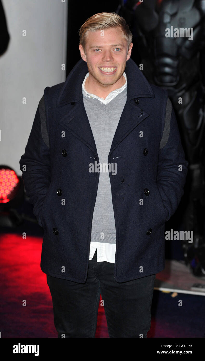 London, UK. Rob Beckett at The World Premiere of 'Robocop' at BFI IMAX ...