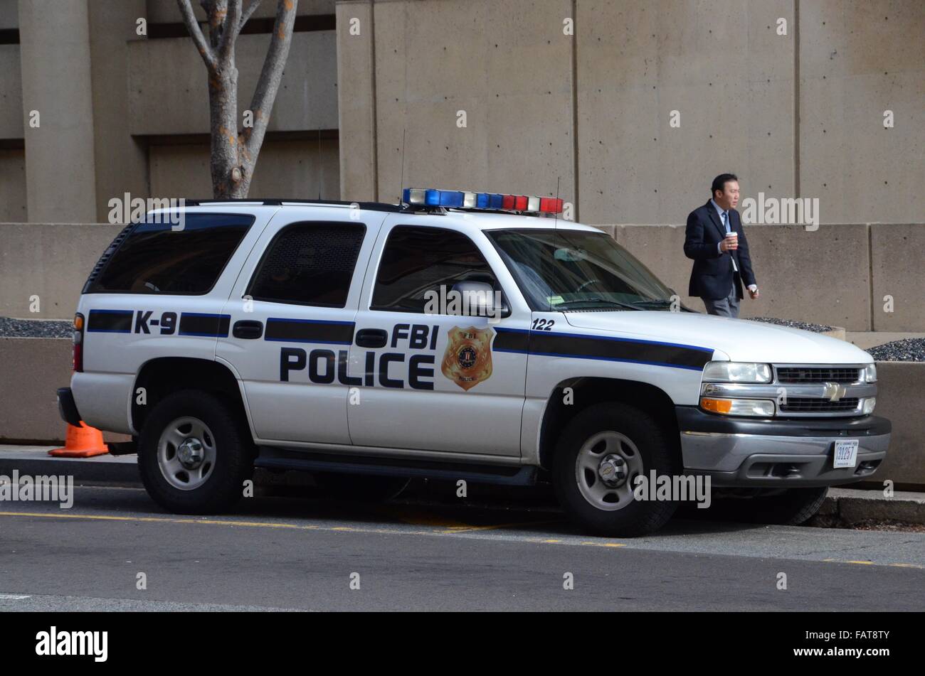 fbi police security 4x4 car washington dc Stock Photo - Alamy