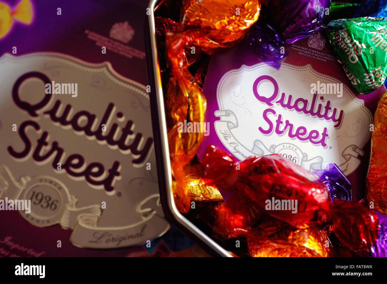 Quality street chocolate chocolates hi-res stock photography and images ...
