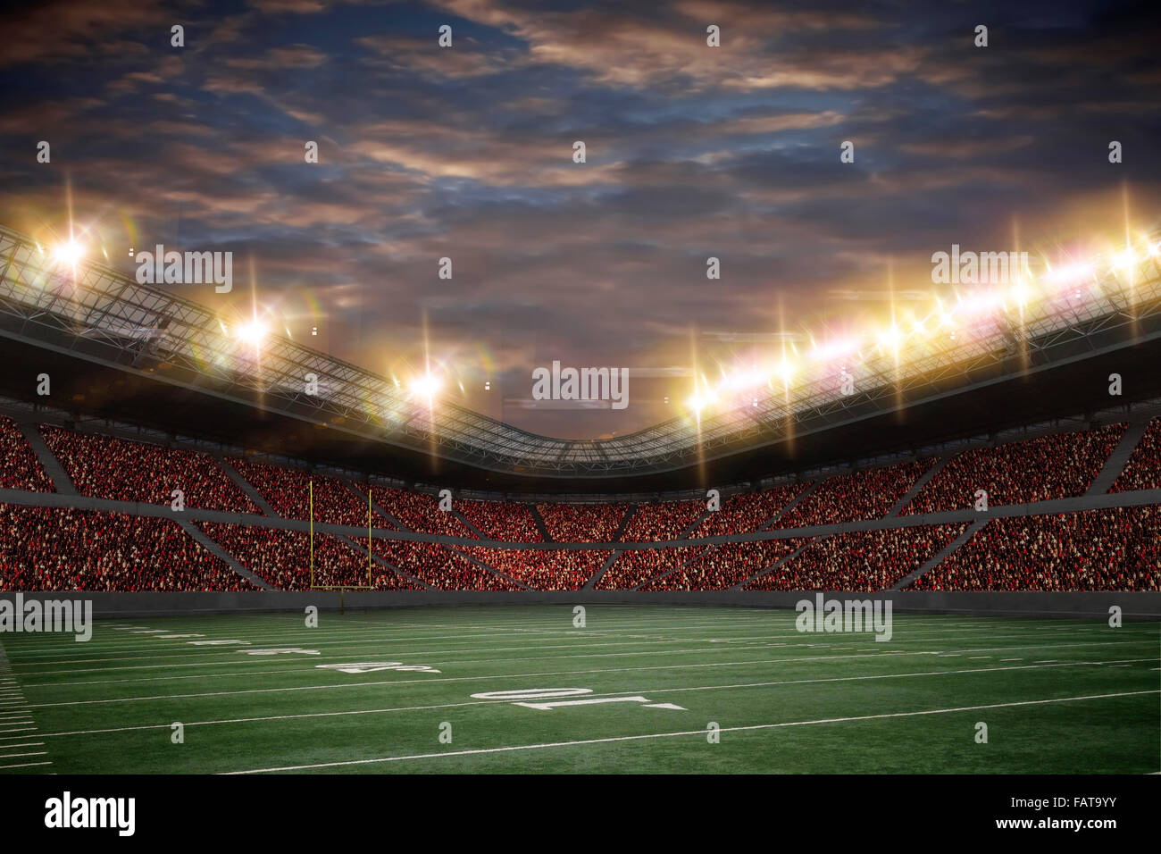 American football stadium light ball hi-res stock photography and ...