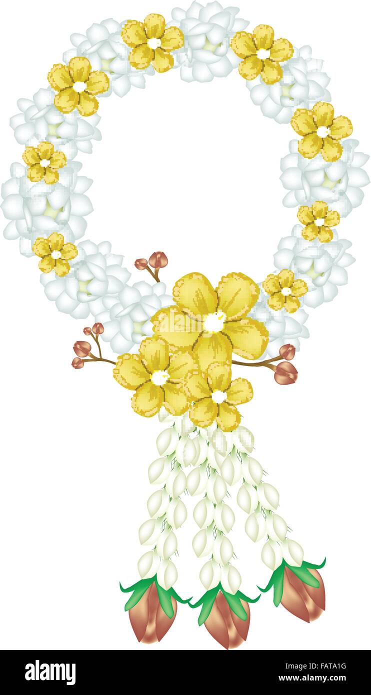 A Symbol of Love and Luxury, An Illustration of Beautiful Flower ...
