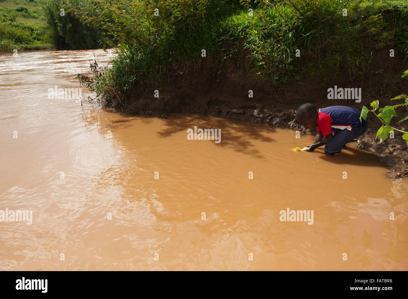 Really Dirty Water Africa River
