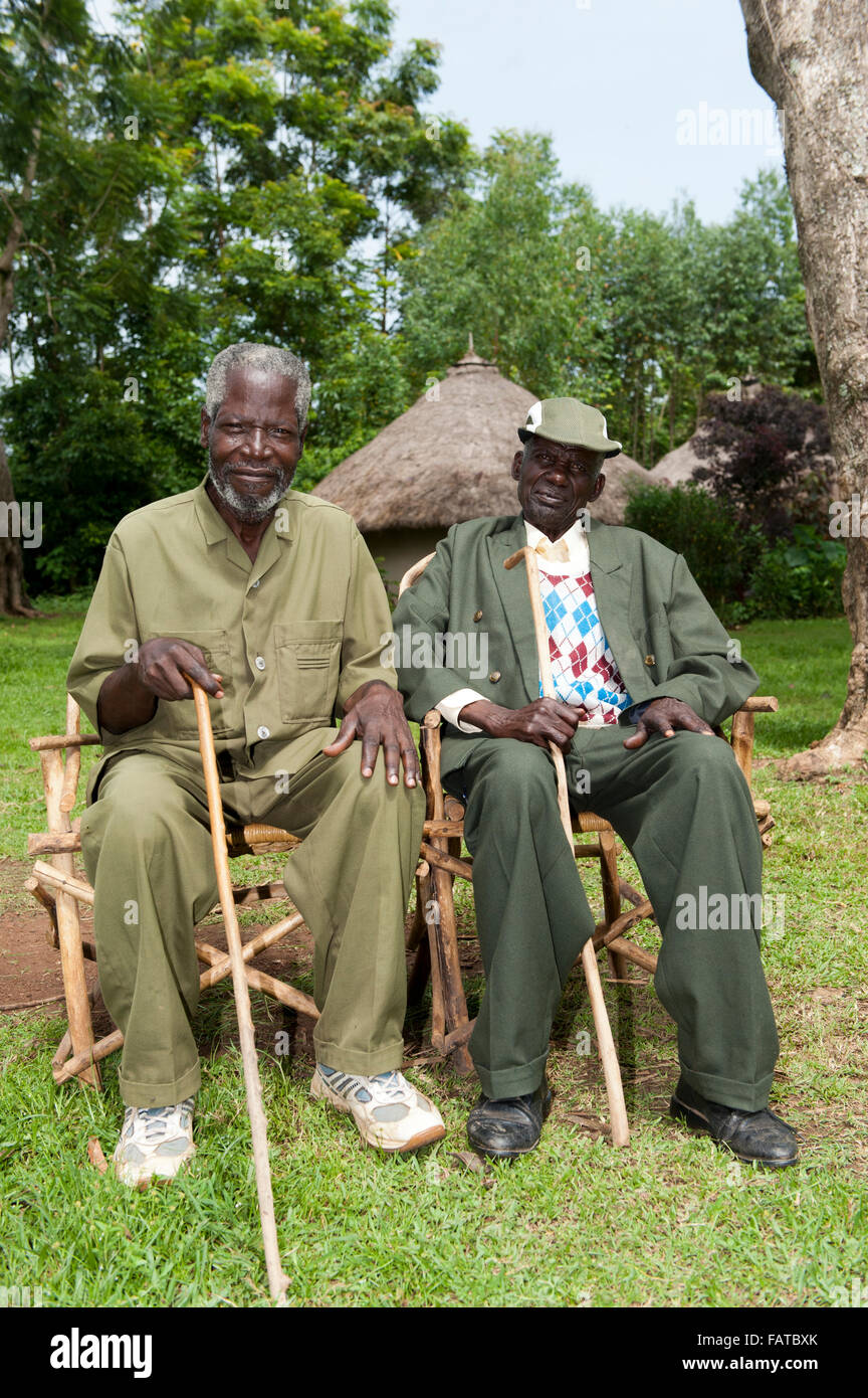 African elders hi-res stock photography and images - Alamy