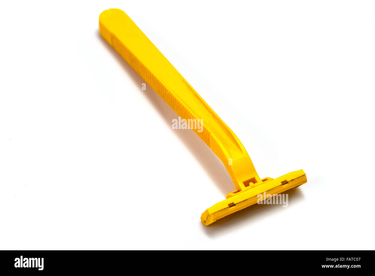 close up shaving razor on white background Stock Photo - Alamy